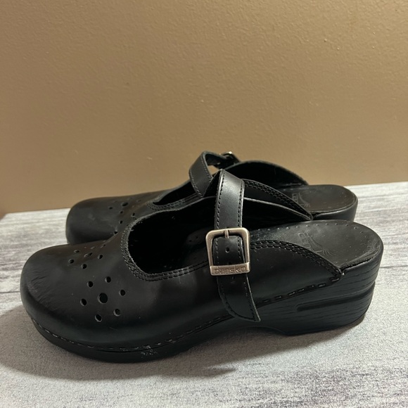Dansko | Shoes | Dansko Wedge Mary Jane Mules Shoes 95 M Comfort Clog ...